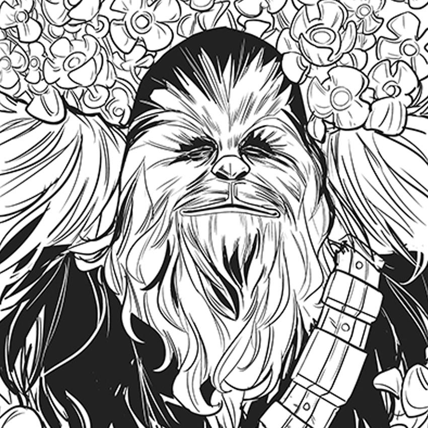 Chewbacca Coloring Pages