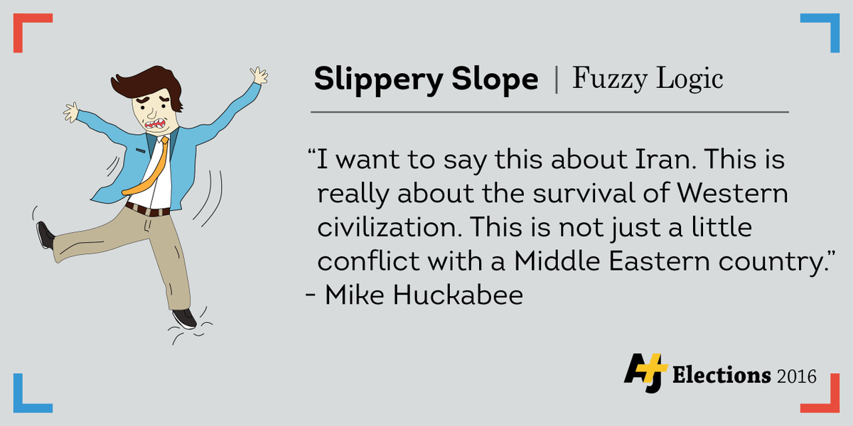 Examples Of Slippery Slope Fallacy In Media