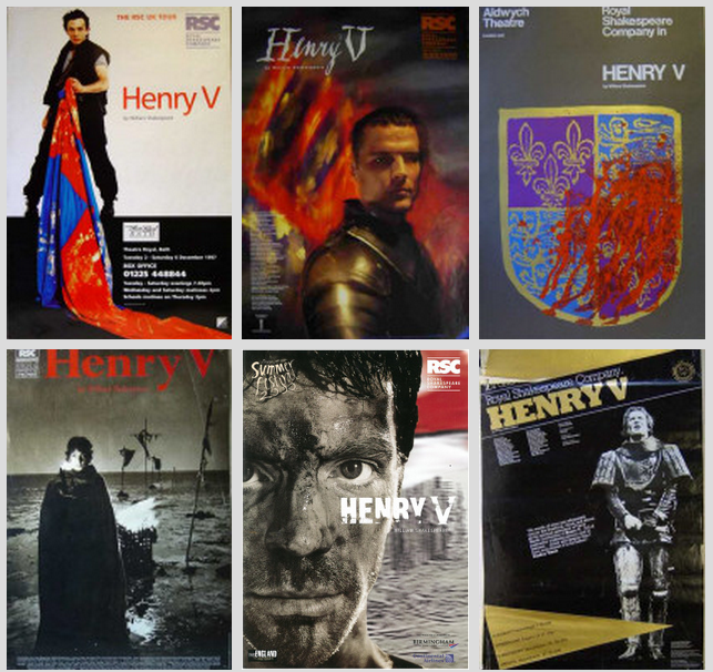 Henry V Movie Poster Showing