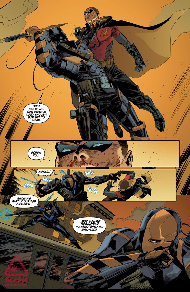 Nightwing Vs Slade