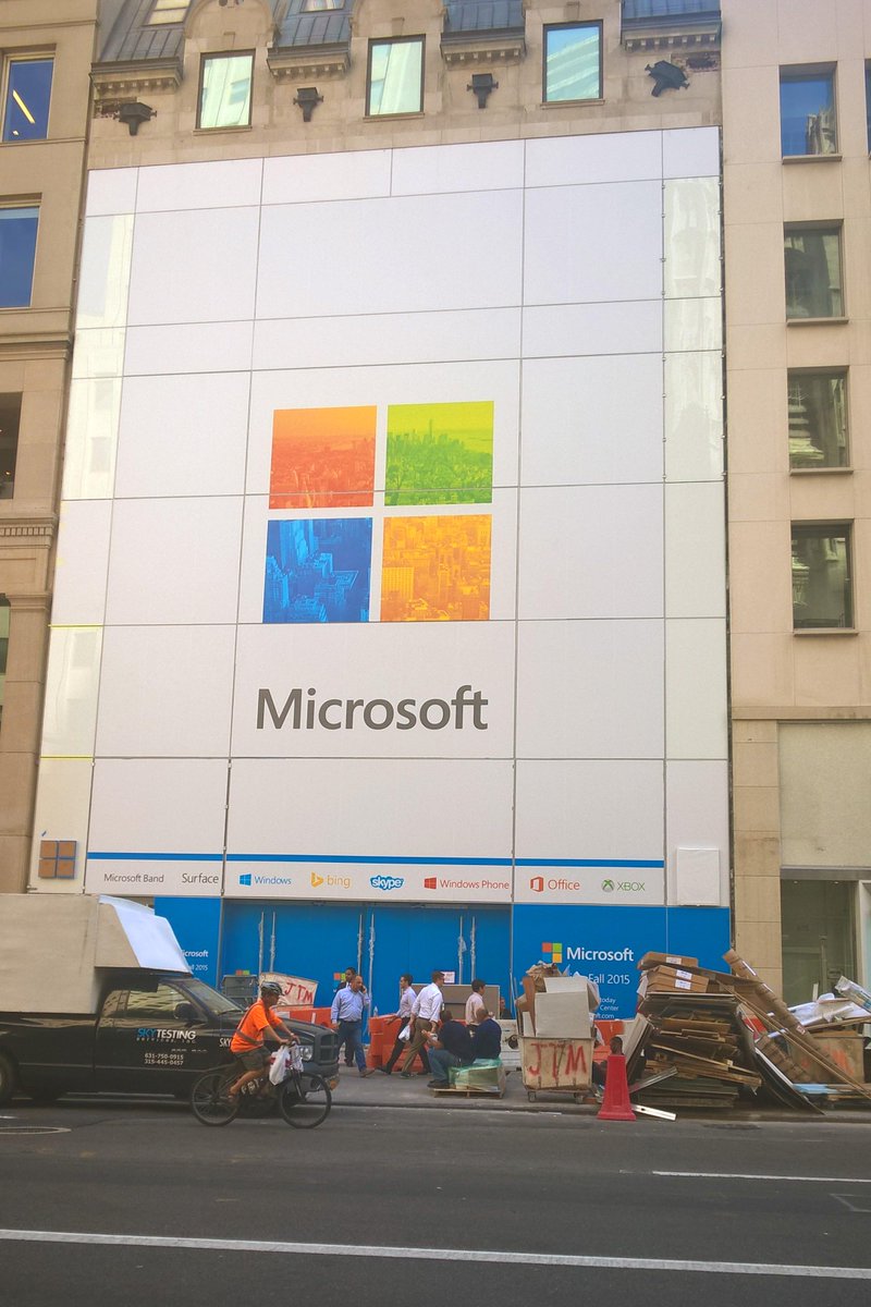 Upcoming Microsoft Store in New York gets a fresh look before launch