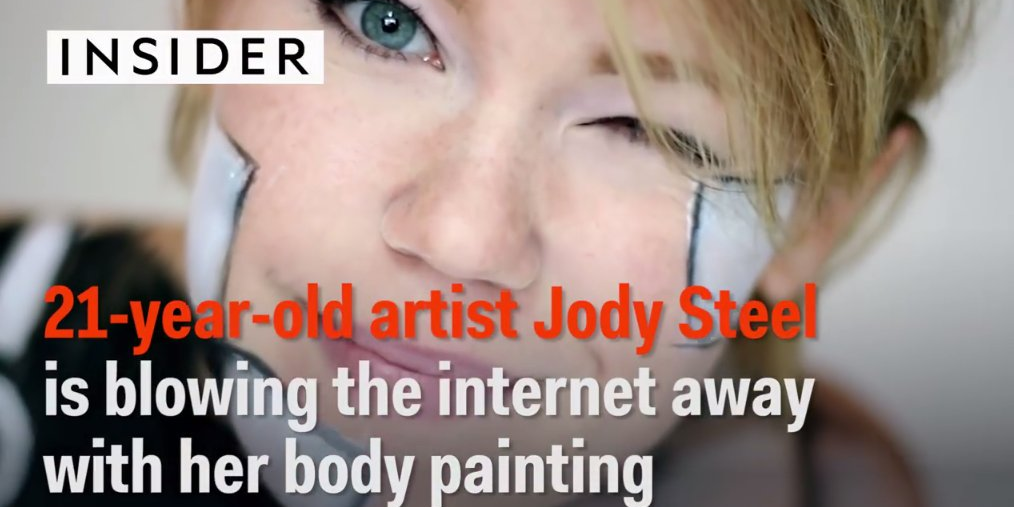 21-year-old artist Jody Steel is blowing the internet away with her ...