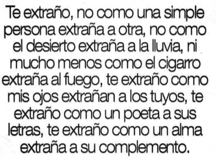 Te Extrano Mucho Poemas