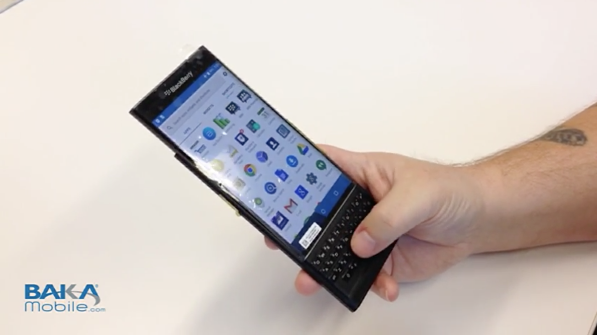 This is the first video of BlackBerry’s Android phone in action | The ...