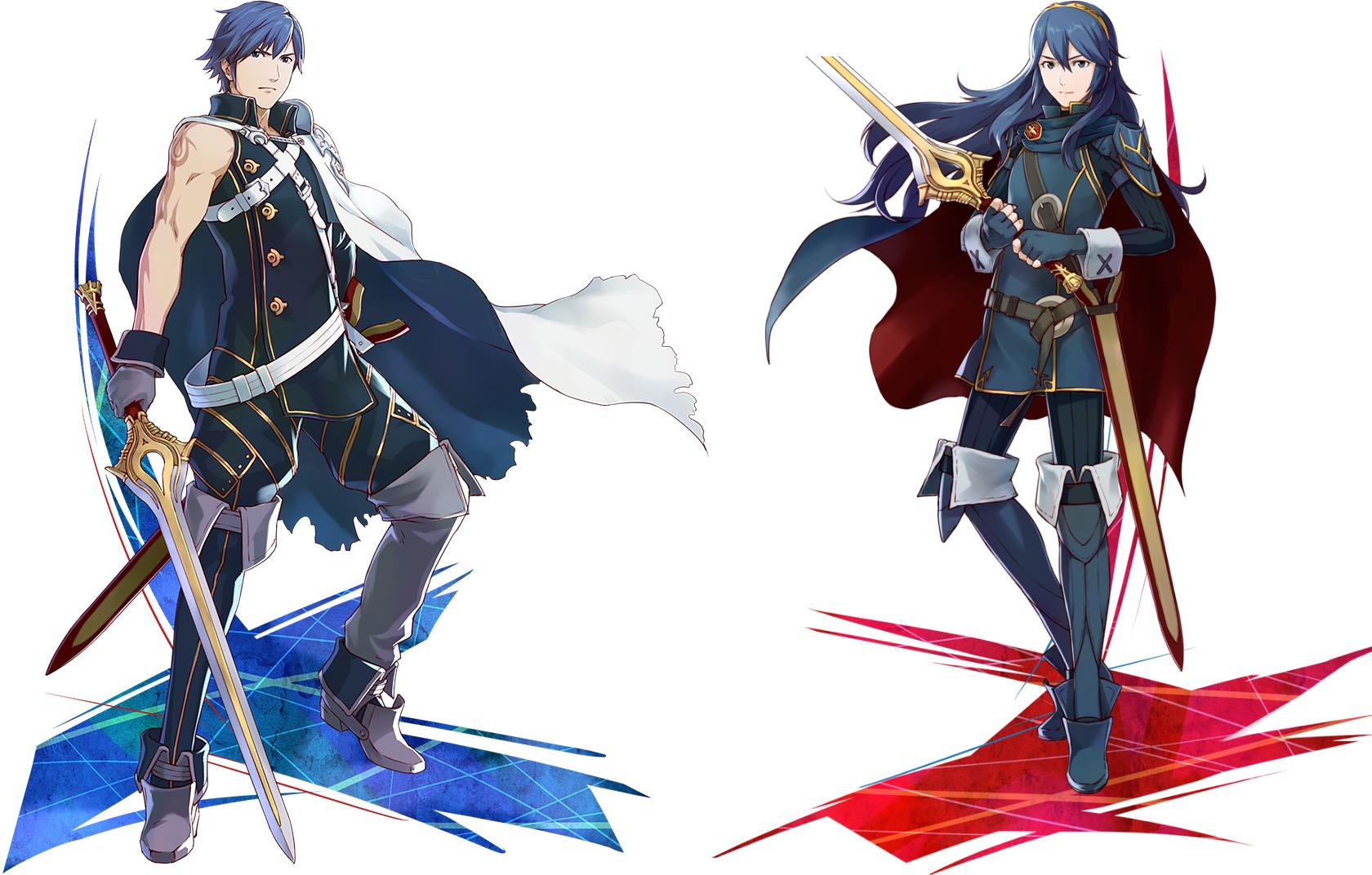 Lucina And Chrom Fire Emblem Awakening
