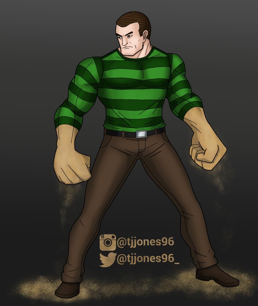 Sandman Spiderman Drawing