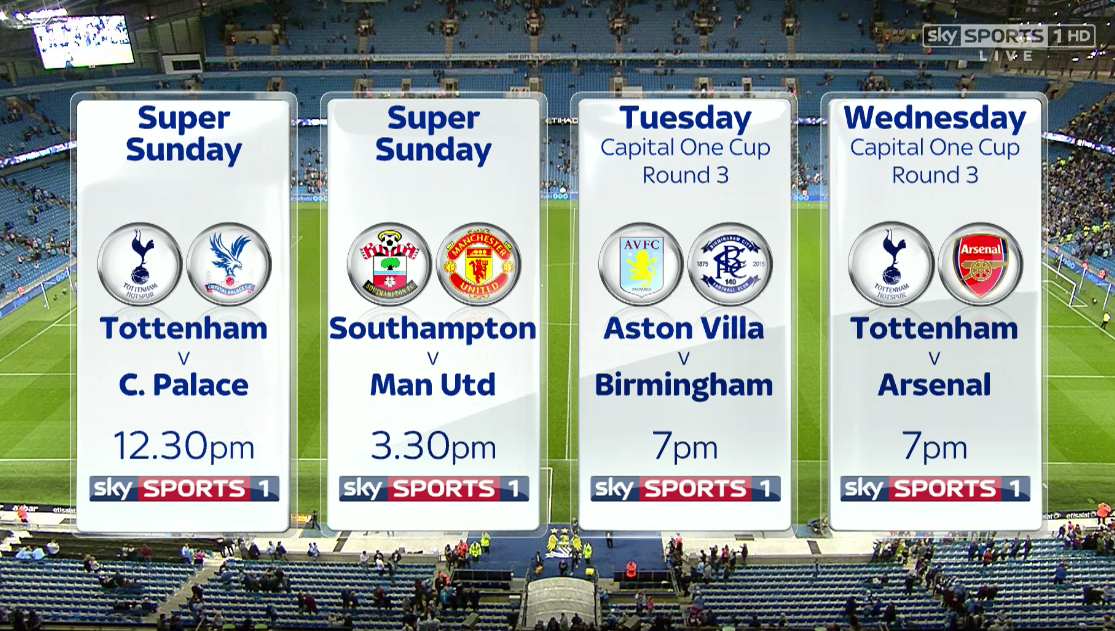 An exciting week of football ahead with SuperSunday and then two spicy ...