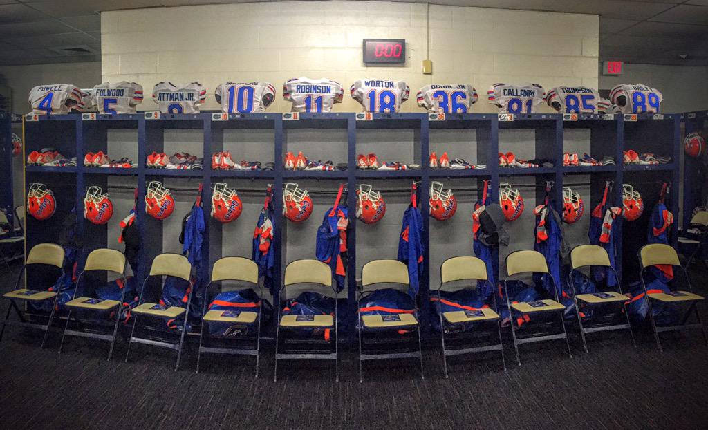 Umass Football Locker Room