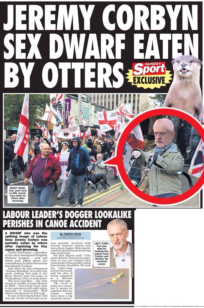 British Funny Newspaper Headlines