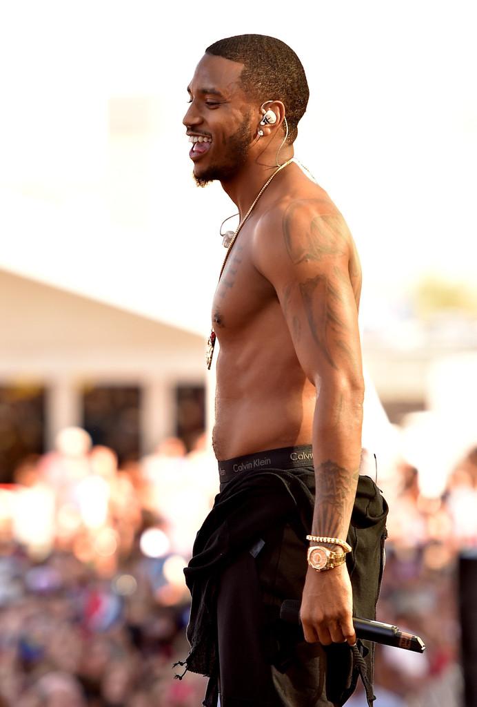 Trey Songz Shirtless