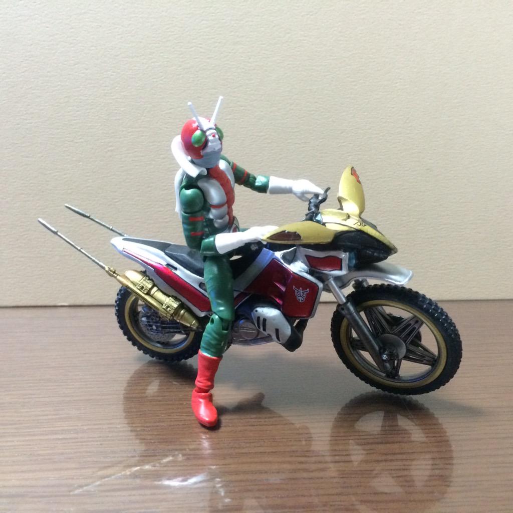 じろう on Twitter: "SHODO 仮面ライダーVS V3を極魂トライチェイサーに乗せてみると、まぁ〜ピッタシ ️ SHODOでのバイクの展開があってもいいねぇ〜🎶 しばらく、昭和 ...