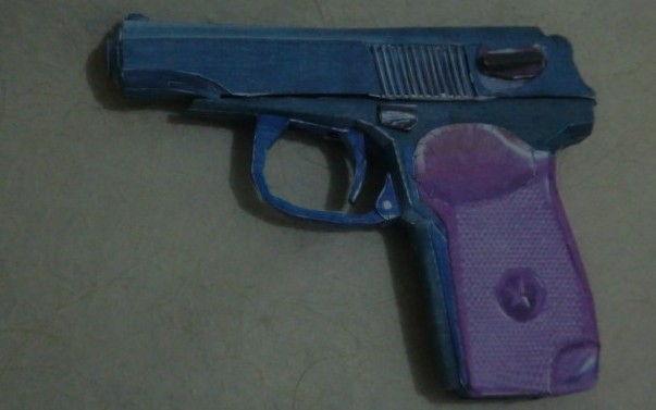 Papercraft Gun Templates