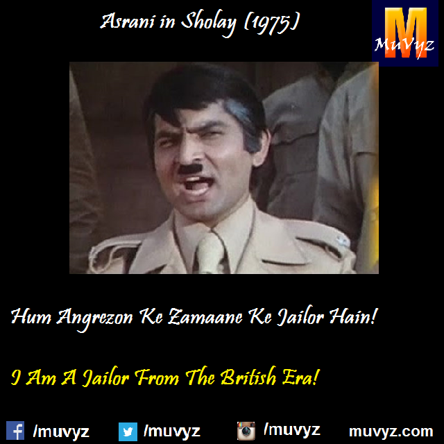 Asrani Sholay