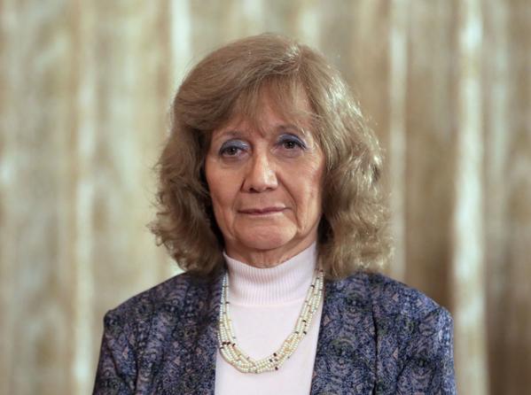 : Ana María Rodas (Ministra de Cultura y Deportes) y Andreas Lenhoff...