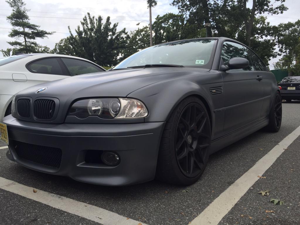 Bmw E46 M3 Matte Black