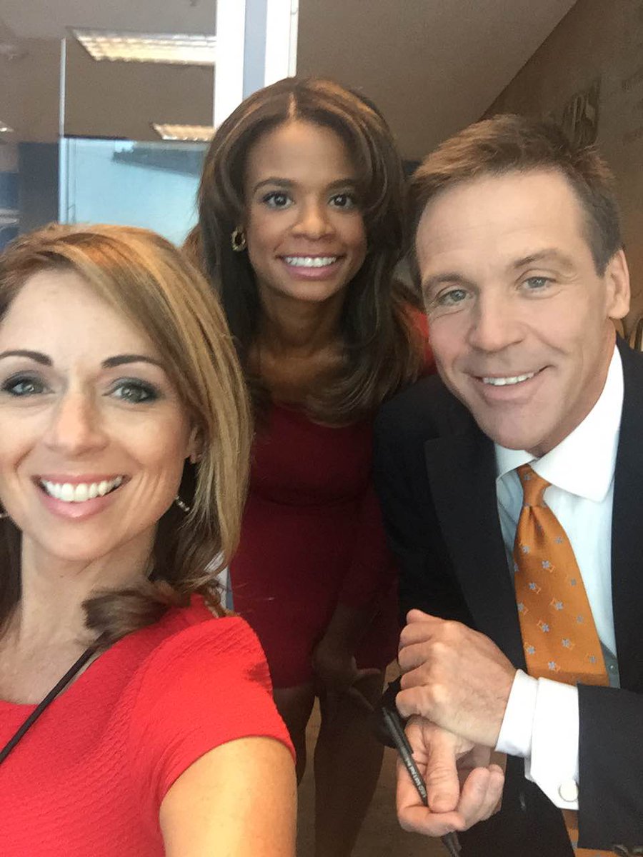 Papal: CBS Papal coverage crew: Craig Boswell and Marlie Hall