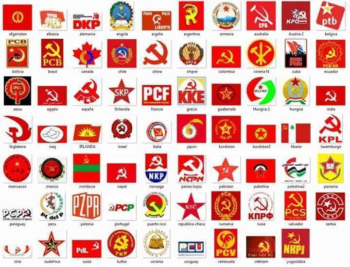 Communist Countries Flags