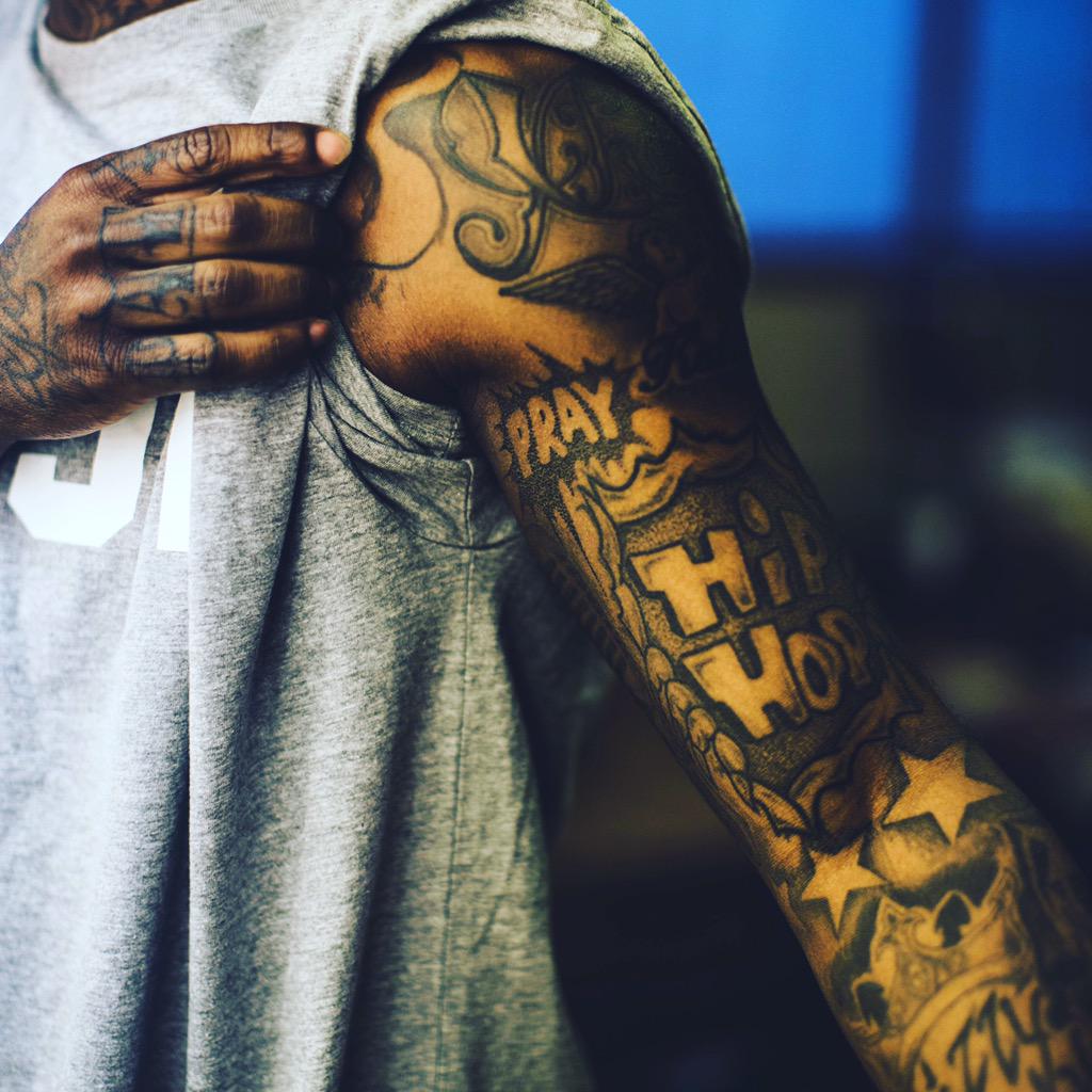 Dizzy Wright Tattoos