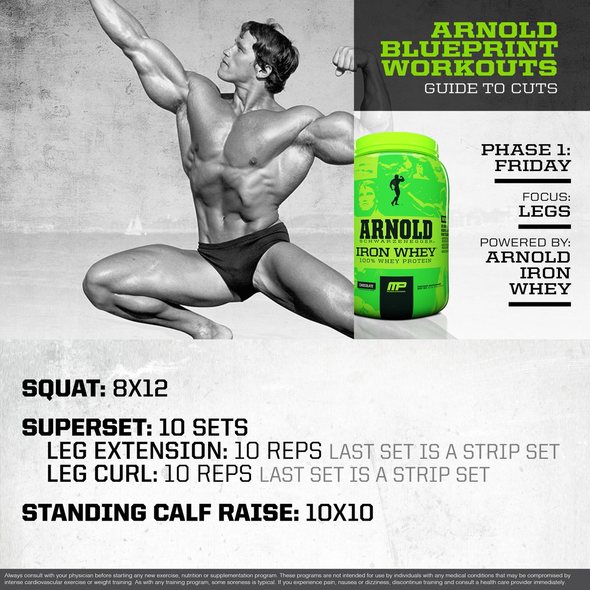 Arnold Schwarzenegger Calves