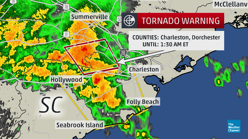 Johns Island: Tornado damage reported in Johns Island & West Ashley ...