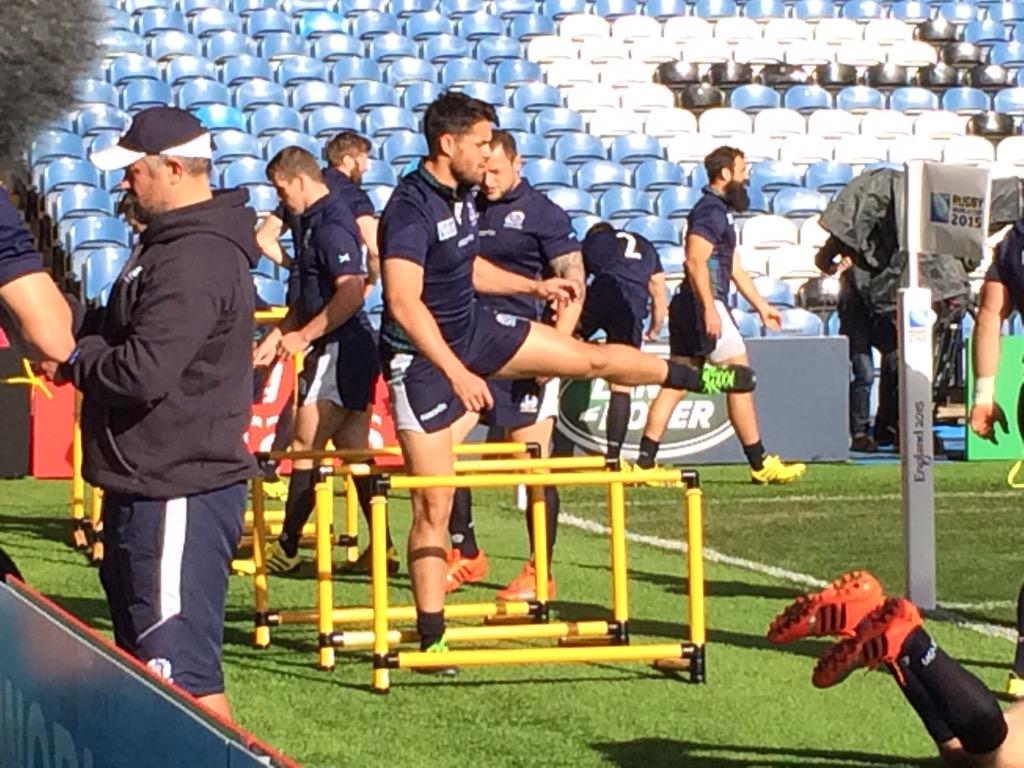 Scottish rugby team train at Elland Road | Calendar - ITV News