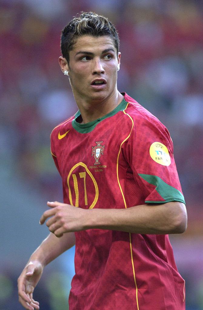 Cristiano Ronaldo Euro 2004