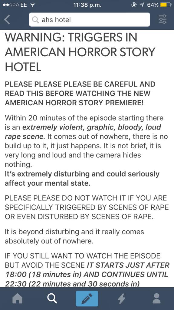 Movie Content Warnings About