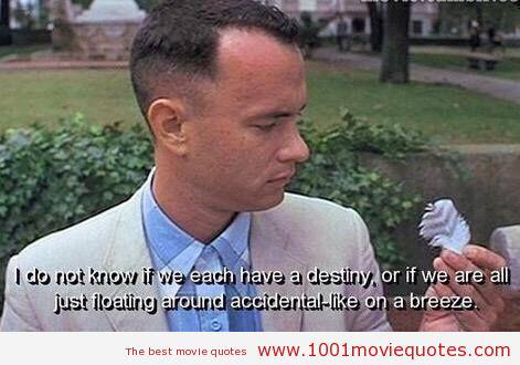 Forrest Gump Quotes Destiny