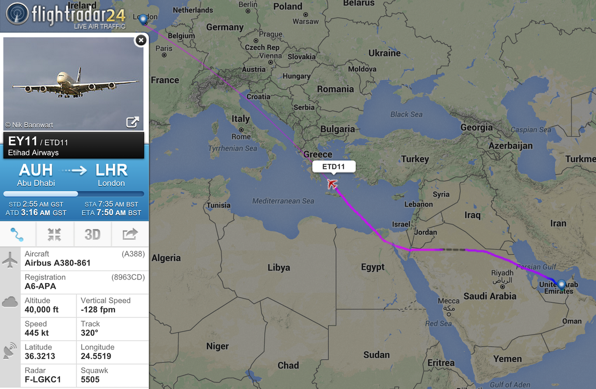 Other airlines are also adjusting routes due to the expanded Syrian ...