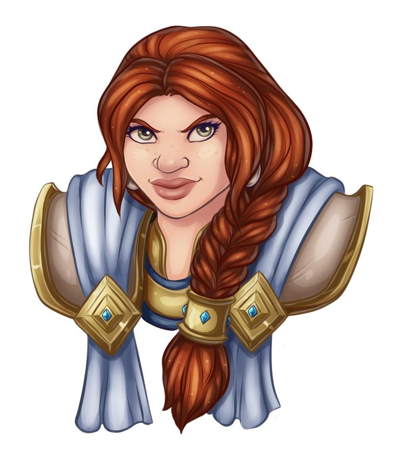 Female Dwarf Paladin