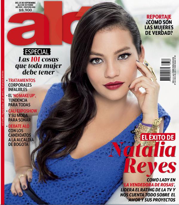 Svet telenovel Slovenija: .:NASLOVNICA:. Natalia Reyes v reviji Alo.