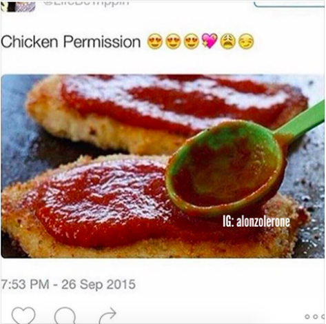 Chicken Permission Memes Flyer Central Oakwood High School