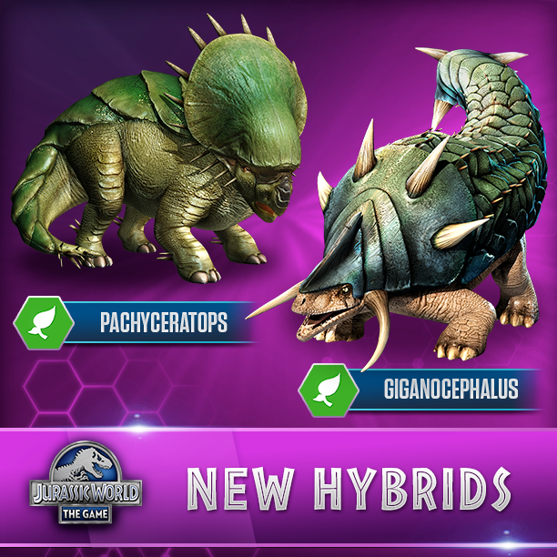 The Game Jurassic World Hybrids