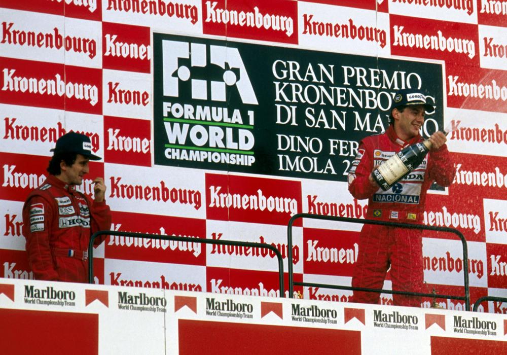 Imola 1989, the start of the prost vs senna war. an extract from the ...