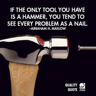 Hammer And Nail Quote