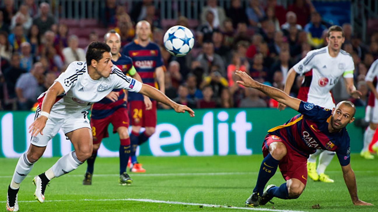 Chicharito And Messi