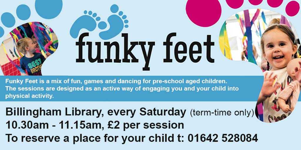 Past event – Funky Feet, Billingham | What's On Where