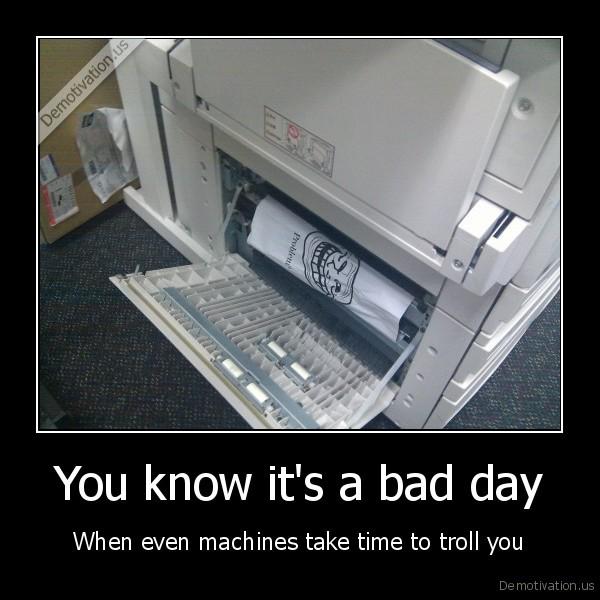 Broken Printer Meme
