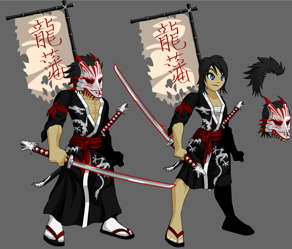 Samurai dragão vindo aí! – AQWCangaceiros