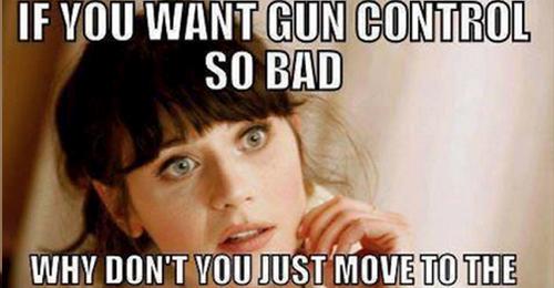 Gun Control Liberal Meme