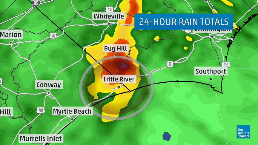 Myrtle Beach South Carolina Flood Maps