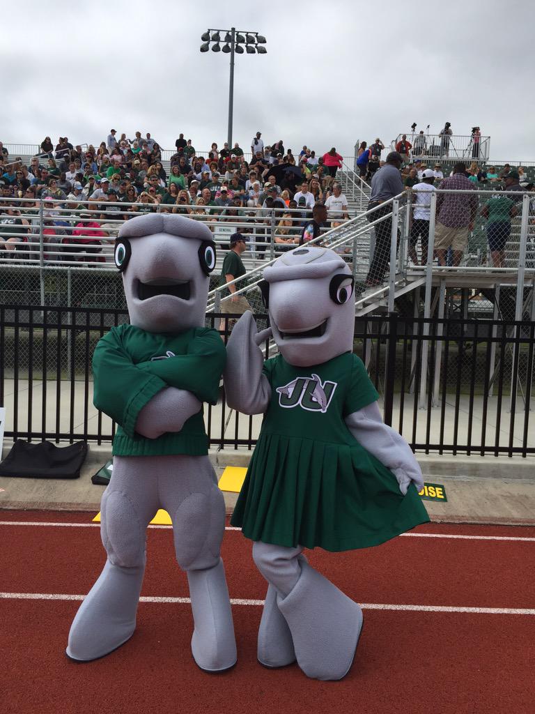 Jacksonville University Dolphins Mascot The Jacksonville Dolphins