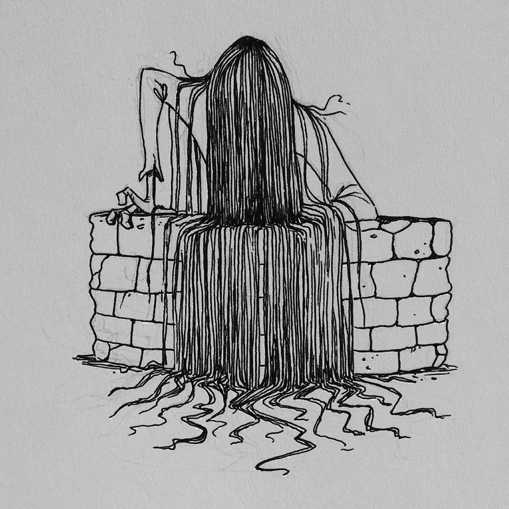 The Girl From The Ring Drawing at Milla Slessor blog