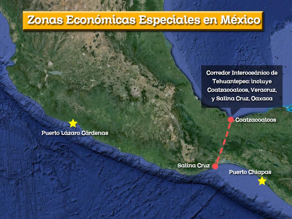 Mapa Conoce las zonas económicas especiales en México | NMás | Scoopnest