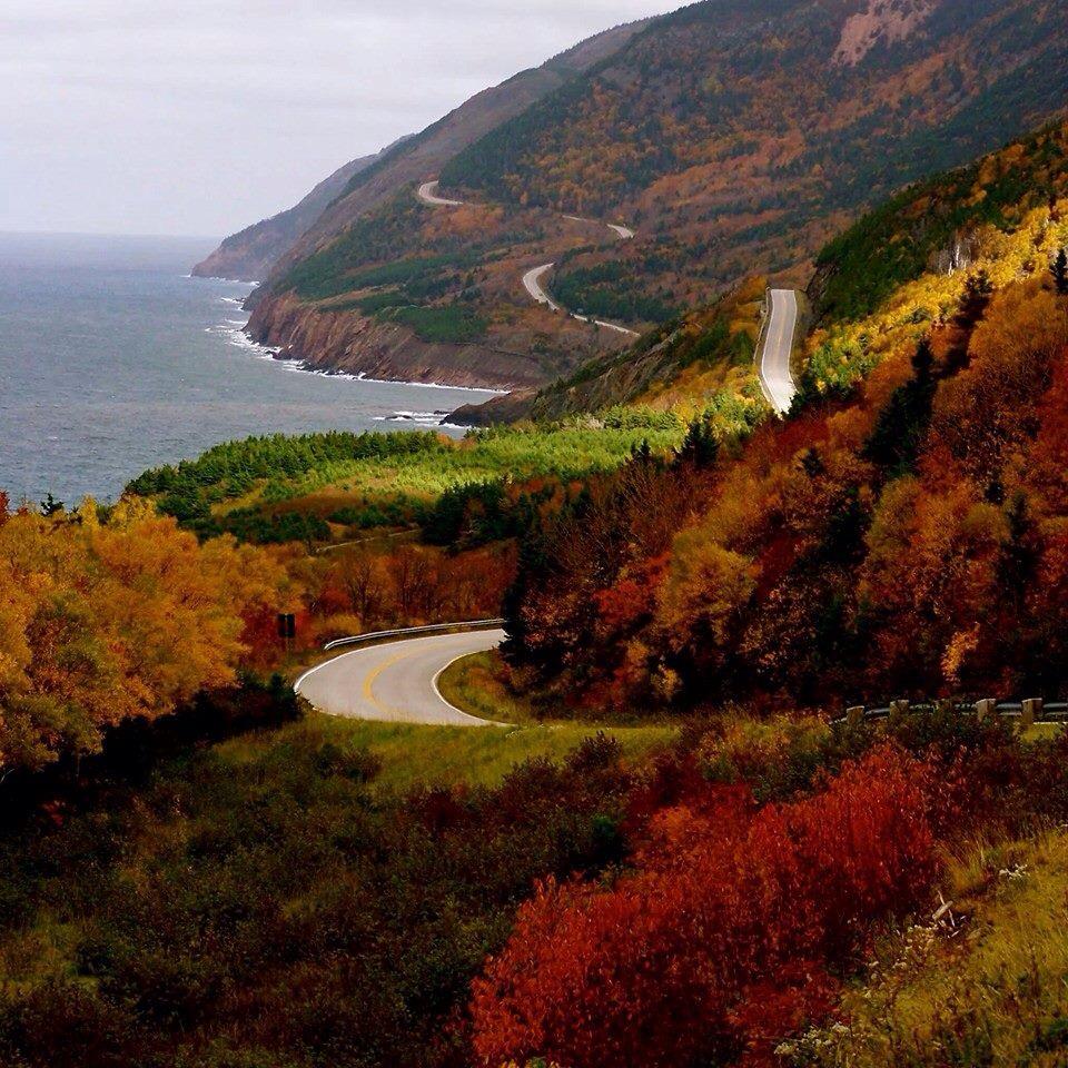 Cabot Trail Fall