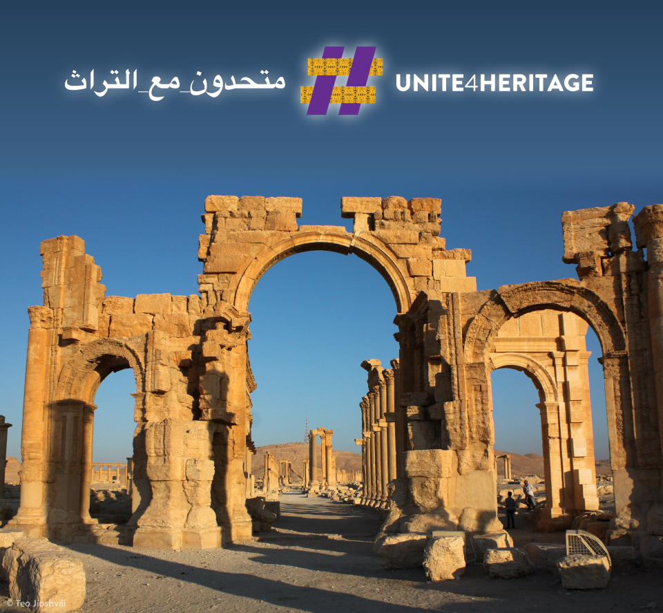We condemn the destruction of the ancient & beautiful Arch of Triumph ...