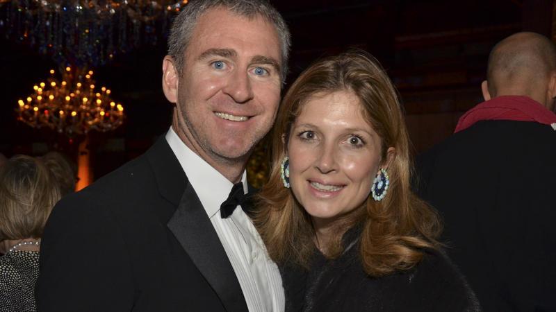 Billionaire hedge fund manager Ken Griffin and his wife Anne Dias ...