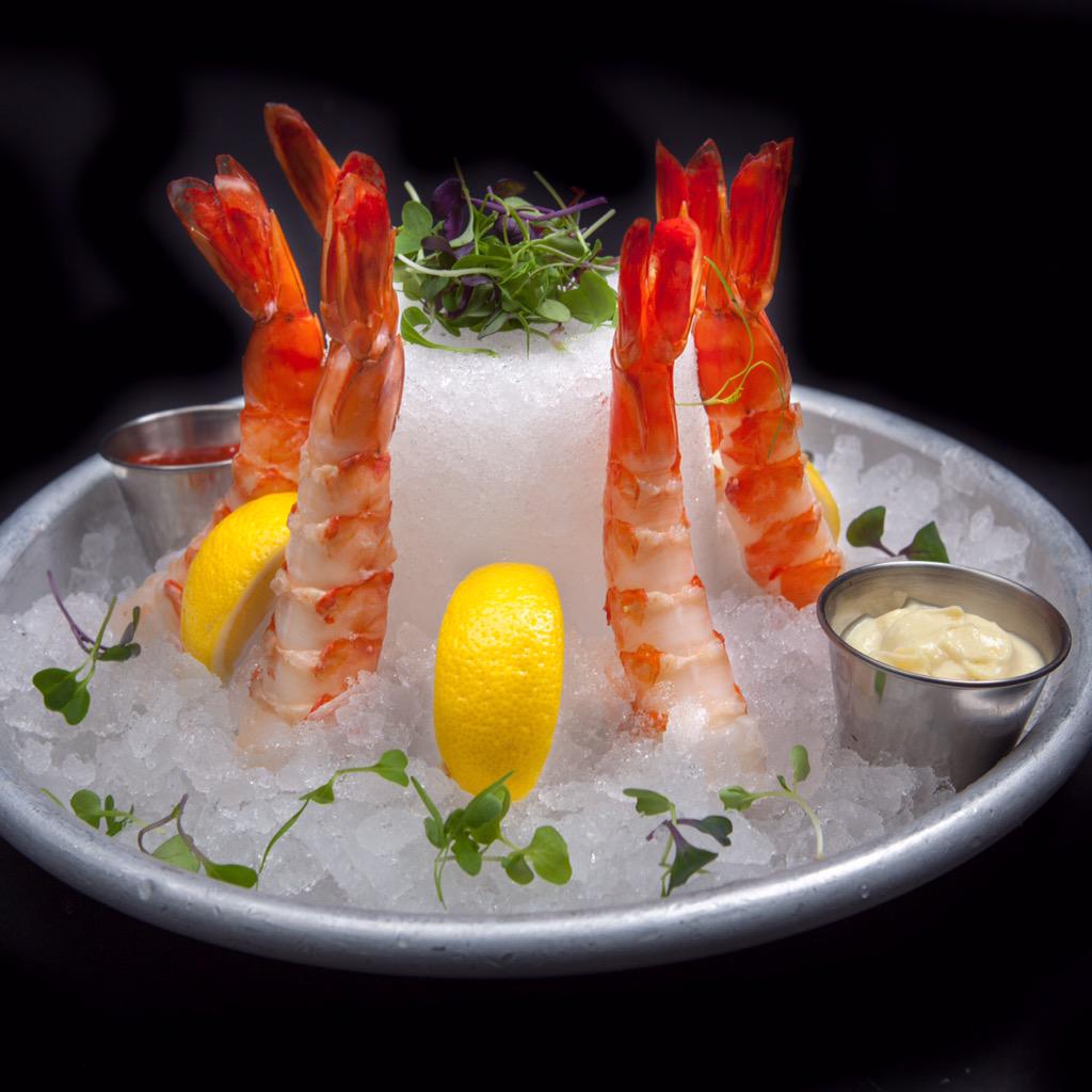 Shrimp Cocktail Presentation