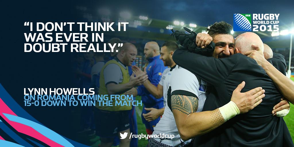 REACTION: Lynn Howells had it all under control as his side recorded ...