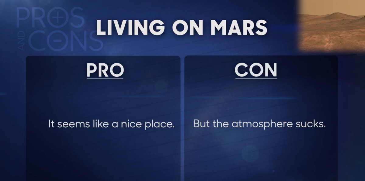 The Tonight Show on Twitter: "Not sure if living on Mars is for you ...